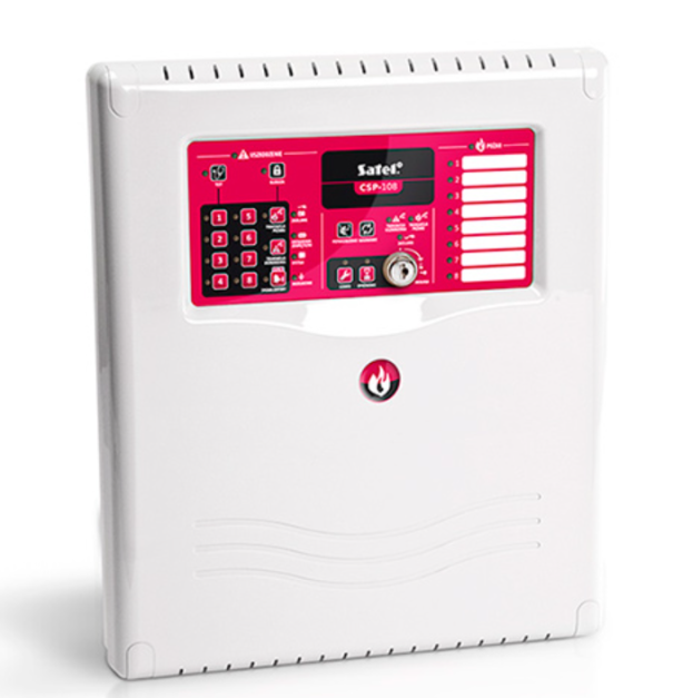 SATEL CSP-108 8 zone fire control unit in box | MT Distribuzione Srl
